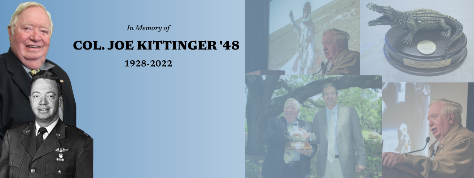 In Memory of Col. Joe Kittinger - Department of Mechanical & Aerospace ...